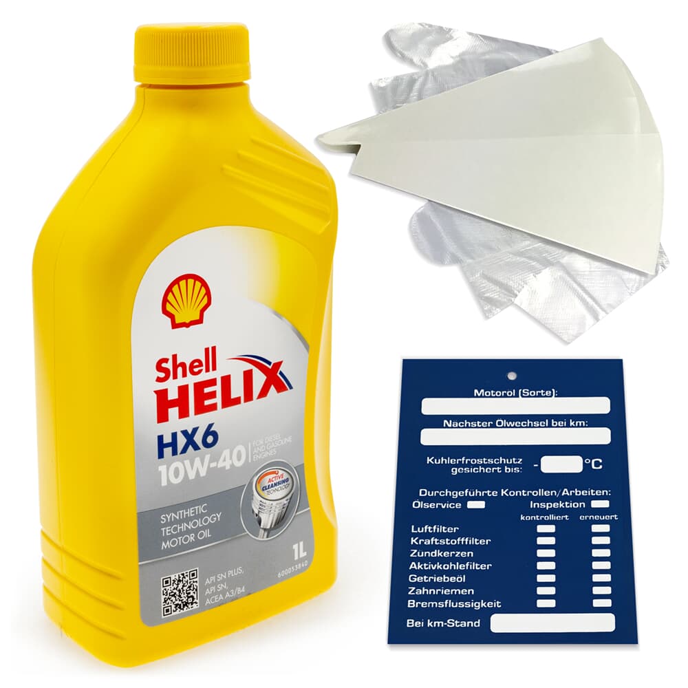1L Shell Helix 10W40 HX6 MB 229.3 RN0700